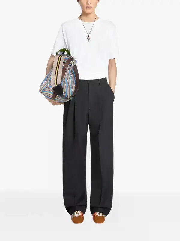 Dries Van Noten Straight-leg Wool Pants