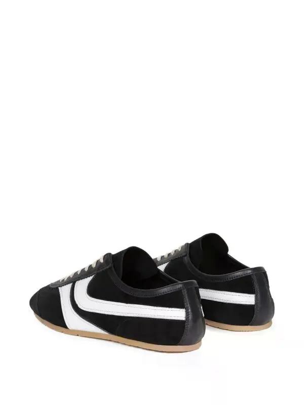 Dries Van Noten Dustin Lace-up Leather Sneakers - Black