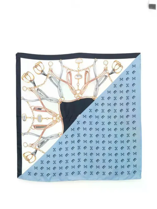 Maje Logo-print Scarf - White