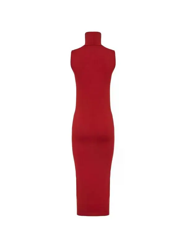 Wolford Seamless Turtleneck Midi Dress