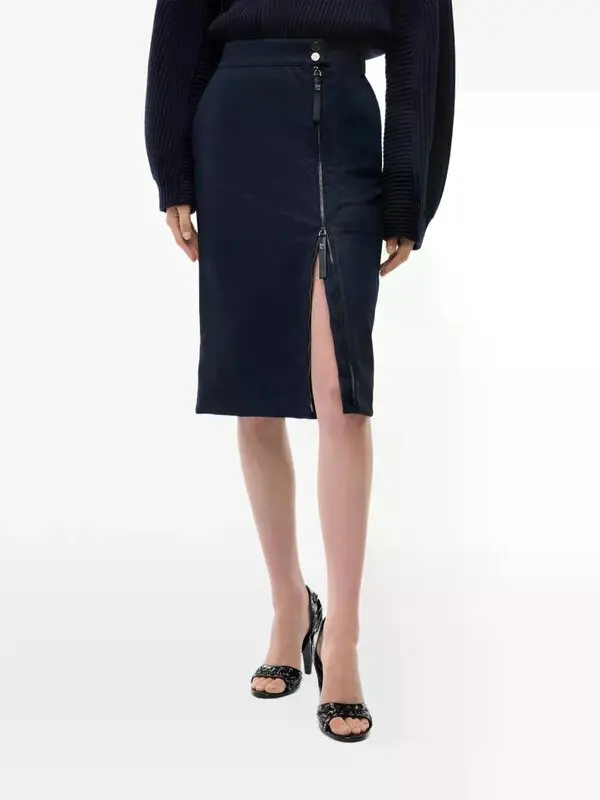 Pinko Zipped Midi Skirt
