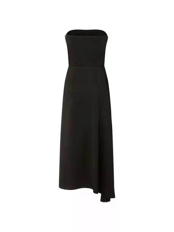 Pinko Strapless Draped-detail Dress