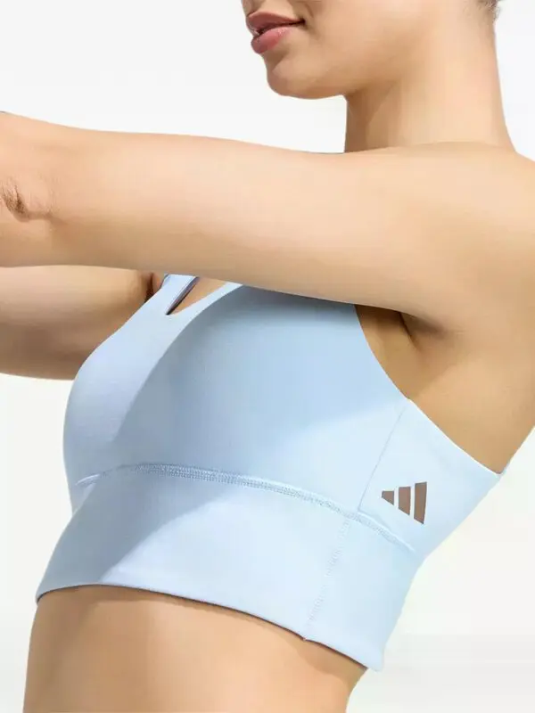 Adidas Studio All Me Sports Bra - Blue