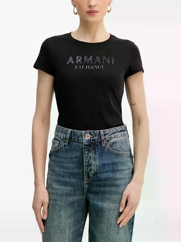 Armani Exchange Logo-embellished T-shirt