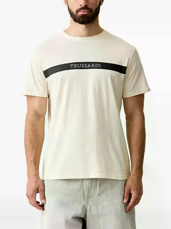 TRUSSARDI Logo-print Crew-neck T-shirt