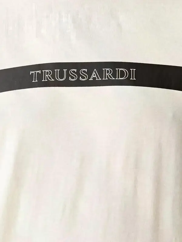 TRUSSARDI Logo-print Crew-neck T-shirt