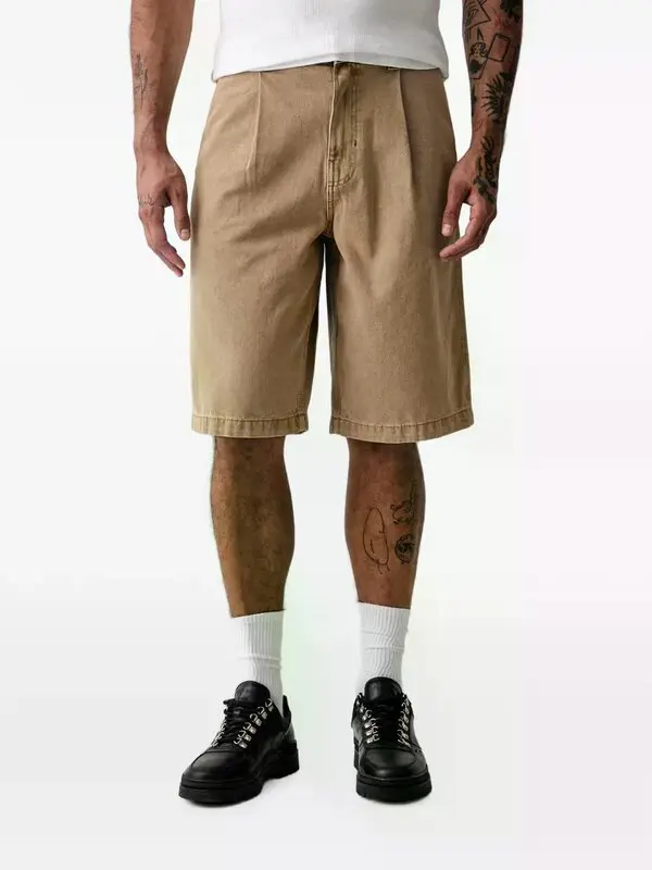 VANS Logo Patch Denim Shorts