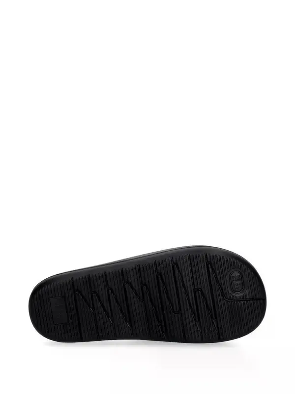 Armani Exchange Logo-print Slides