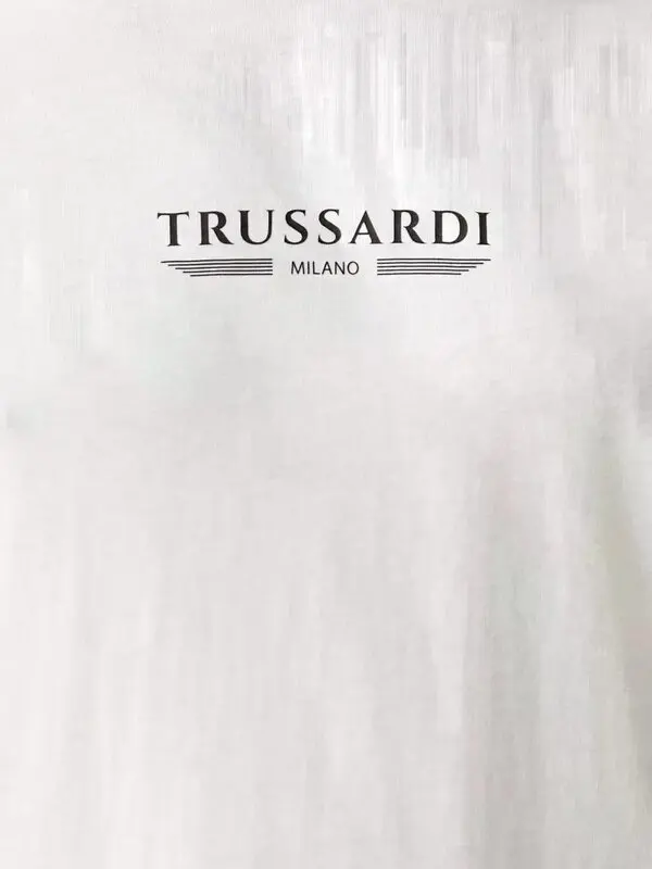 TRUSSARDI Logo-print Cotton T-shirt