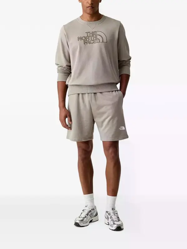 The North Face Drew Peak Light Logo-embroidered Ribbed-trim Sweatshirt
