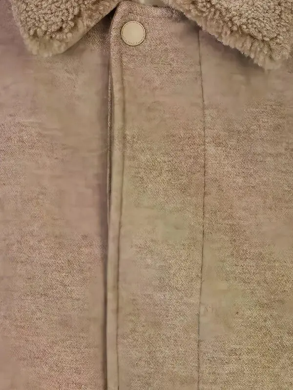 Canali Shearling-collar Jacket