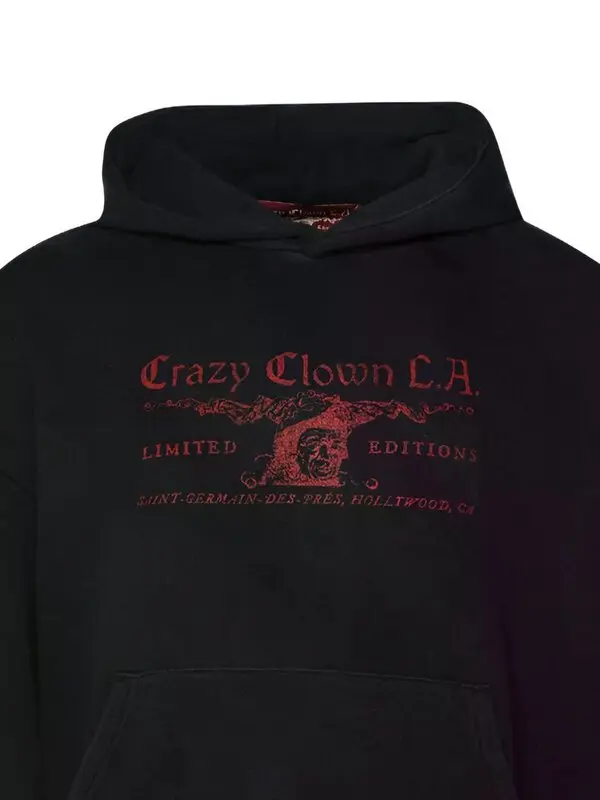 CRAZY CLOWN L.A. Logo-print Hoodie