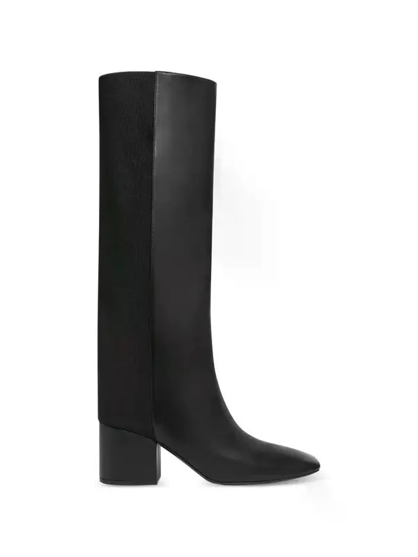 COURREGES Bi-material Knee-high Boots