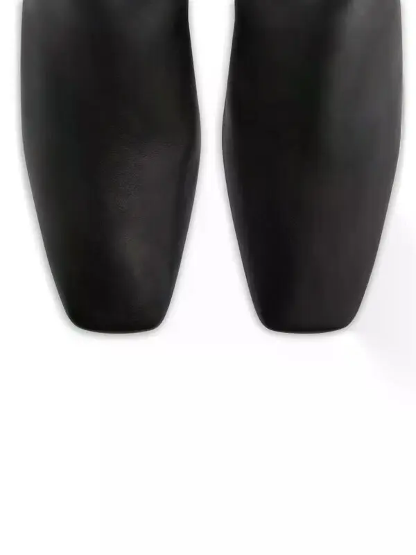 COURREGES Bi-material Knee-high Boots