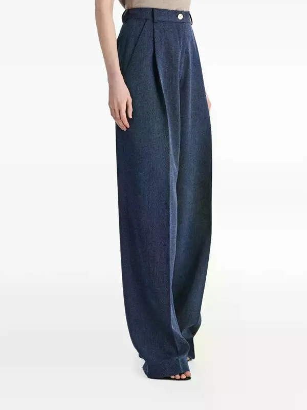 Oscar De La Renta Wide-leg Palazzo Pants