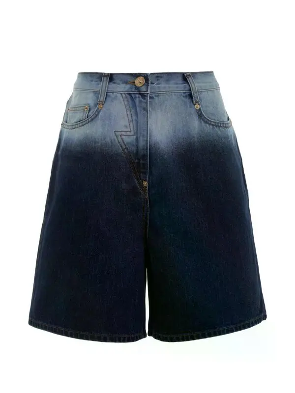 PUSHBUTTON Gradient Effect Lightning Bolt Jeans