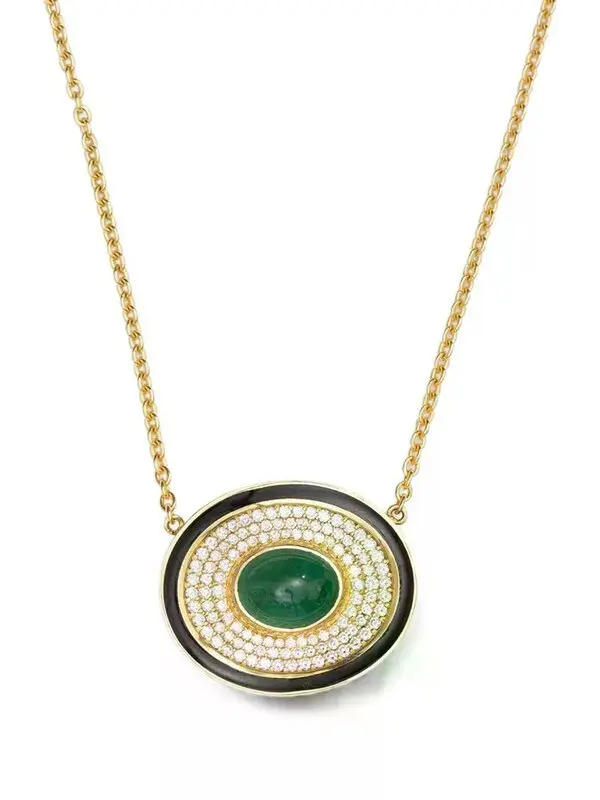 JENNA BLAKE Eyecon Embellish Necklace - Gold