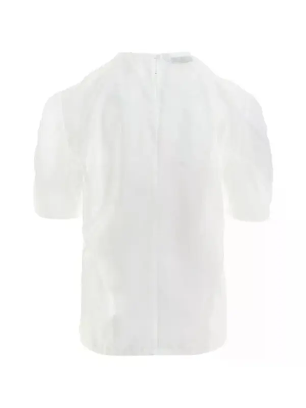 PUSHBUTTON Graphic-print Puff-sleeve T-shirt