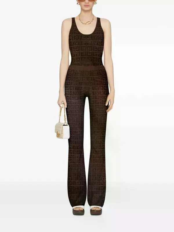 Givenchy 4g Monogram Flare Trousers