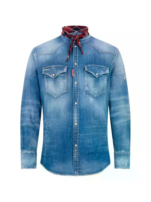 Dsquared2 Medium Wash Canadian Shirt