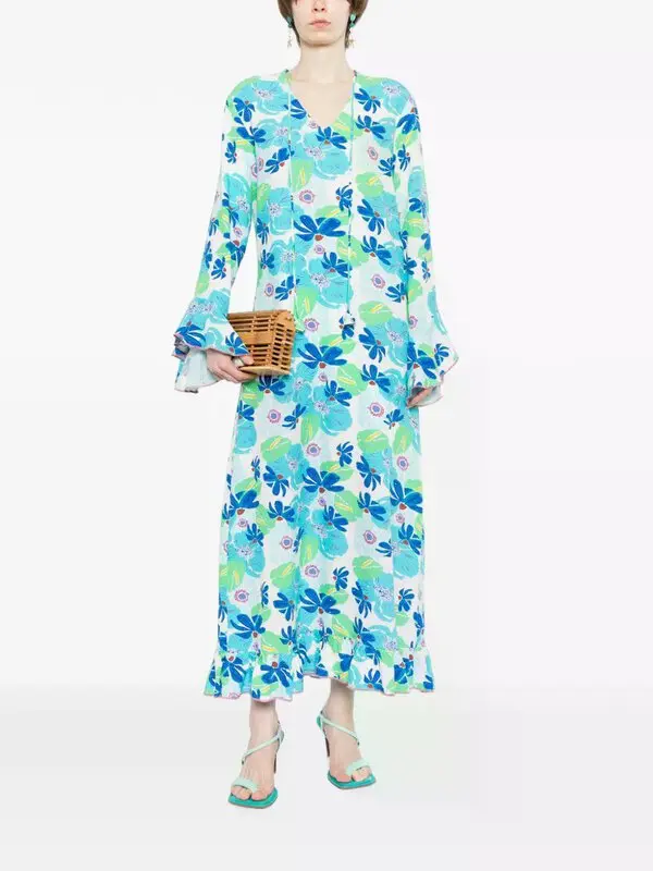 BAMBAH Hazel Dress - Blue