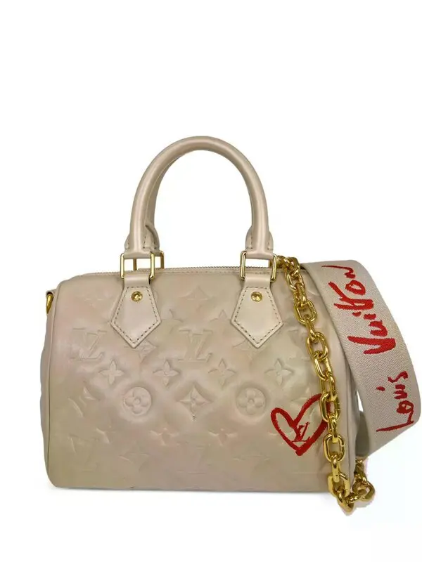 LOUIS VUITTON Speedy Bandouliere Handbag - Neutrals
