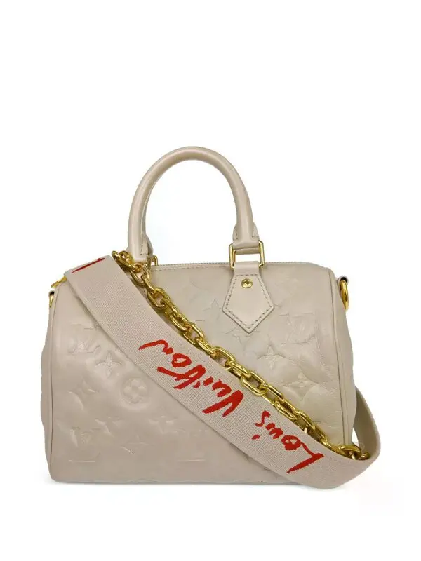 LOUIS VUITTON Speedy Bandouliere Handbag - Neutrals