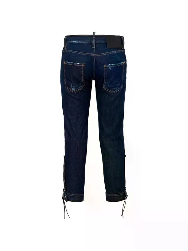 Dsquared2 Dark Upside Skinny Jeans - Blue