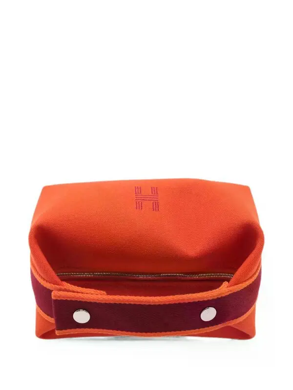 Hermès 2020-2026 Small Toile Bride A Brac Case Vanity Bag