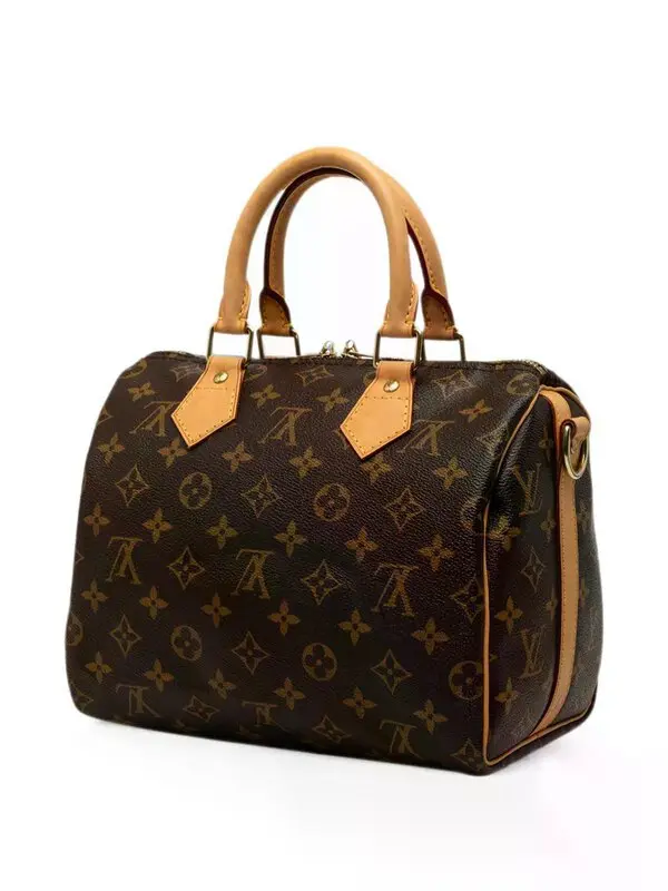 LOUIS VUITTON 2013 Monogram Speedy Bandouliere 25 Satchel