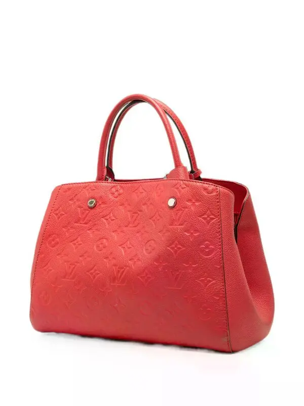 LOUIS VUITTON 2016 Monogram Empreinte Montaigne Mm Satchel