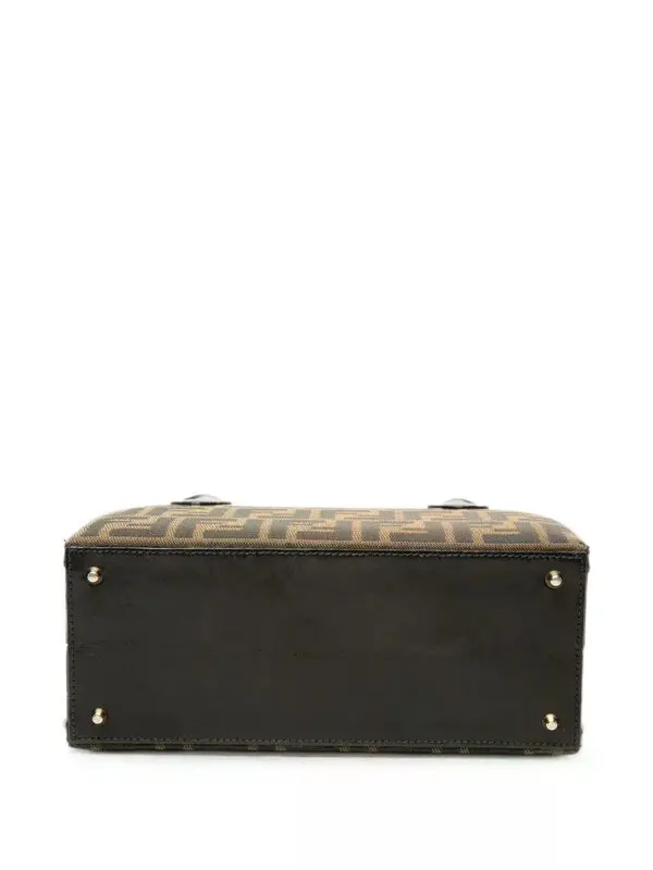 Fendi 20th Century Zucca Canvas Satchel