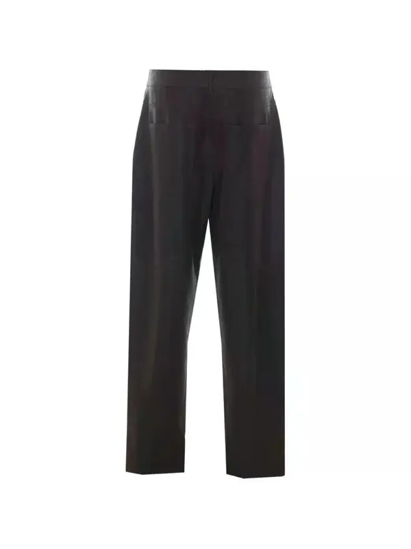 Liu Jo Coated Fabric Baggy Trousers