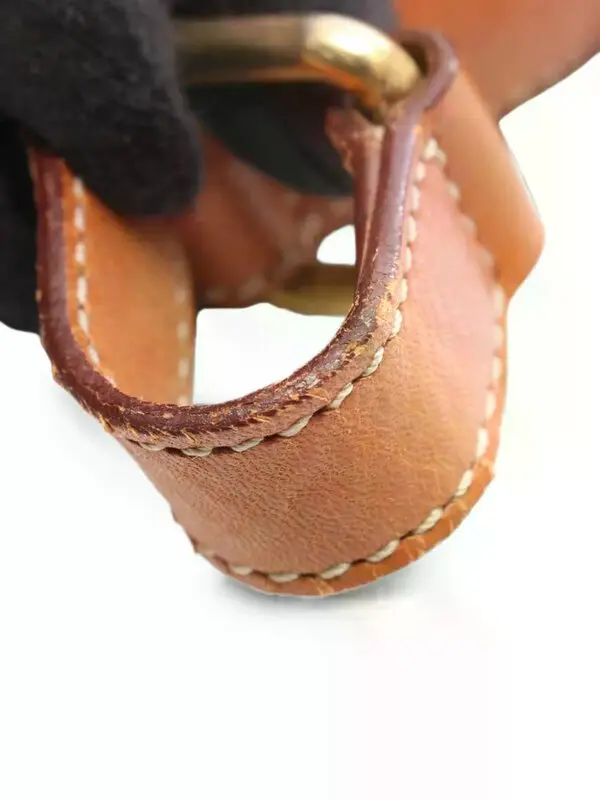 Celine 1990 Macadam Coated Canvas Drawstring Bucket Bag