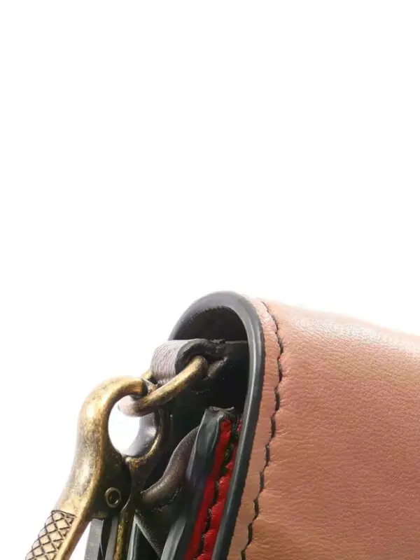 Bottega Veneta 2000-2007 Leather Wallet On Chain Crossbody Bag