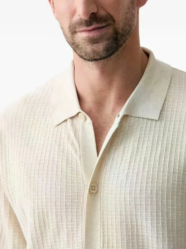 LINDBERGH Textured Short-sleeve Shirt
