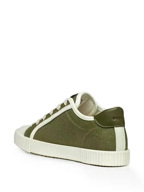 Geox D Blomiee Contrast-trim Low-top Sneakers