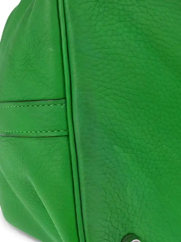 Hermès 26 Picotin Lock Tote Bag - Green