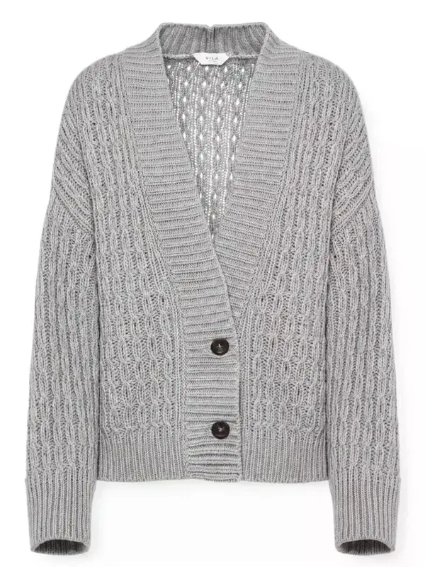 Malo Anna Cable-knit Cashmere Cardigan