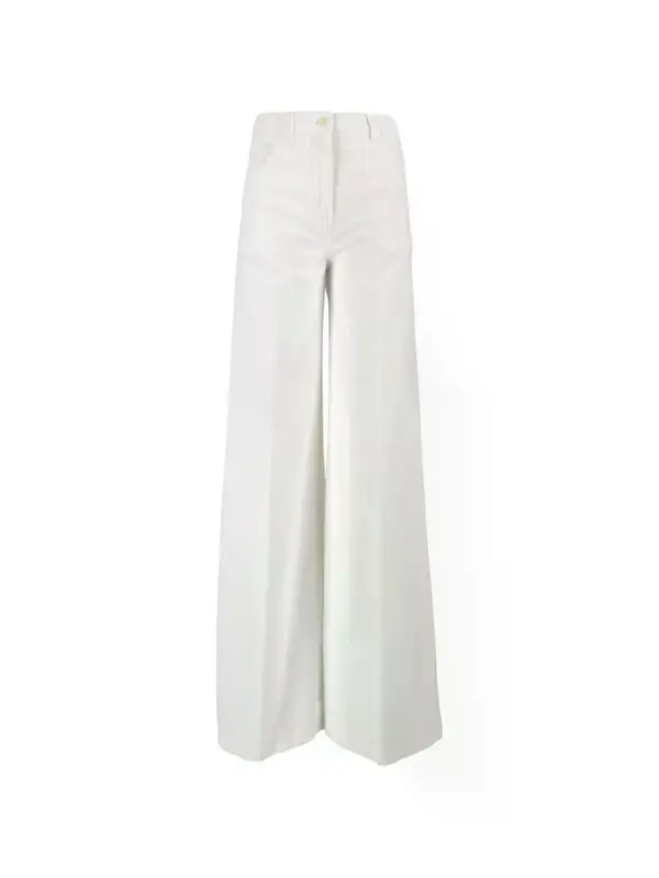 Aspesi Wide-leg High-waisted Trousers