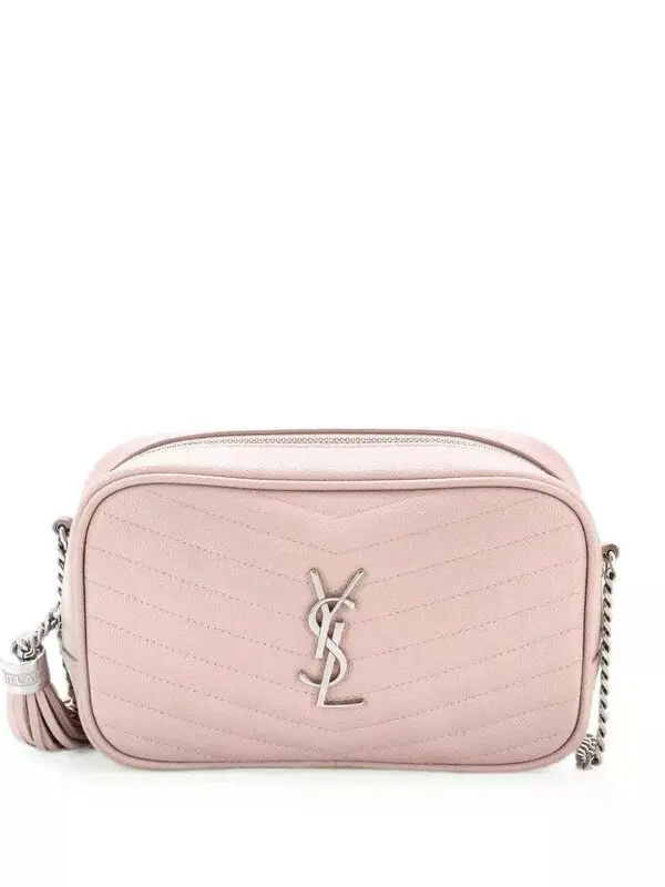 Saint Laurent Lou Camera Bag Matelasse Chevron Leather Mini Crossbody Bag