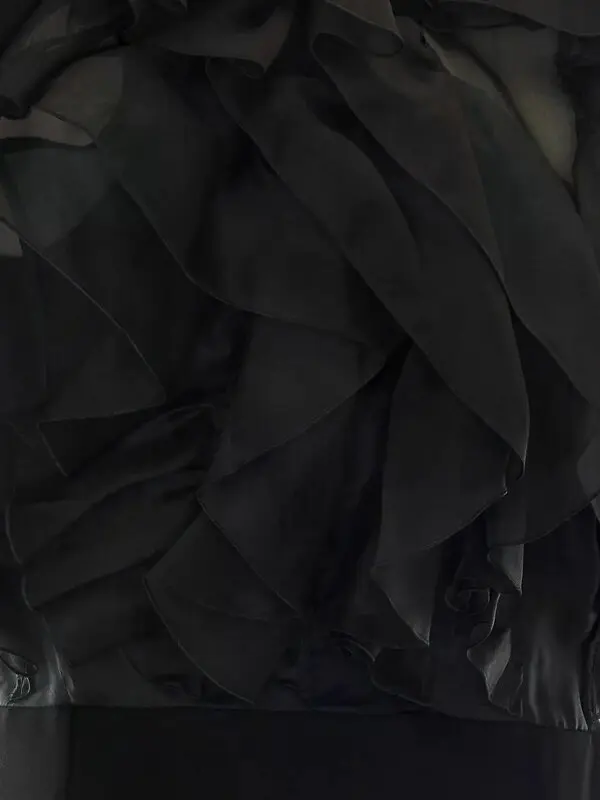 Max Mara Cloro Ruffled Dress