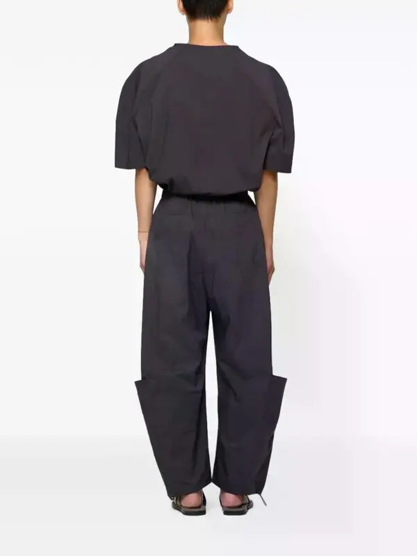 AMOMENTO Pocket-detail Work Trousers