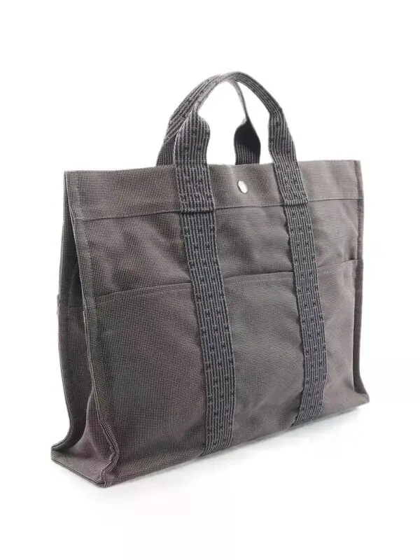 Hermès 20th Century Canvas Herline Mm Tote Bag