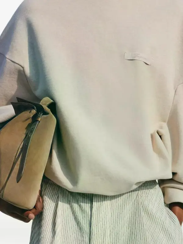 Jacquemus The Ruban" Sweatshirt - Neutrals
