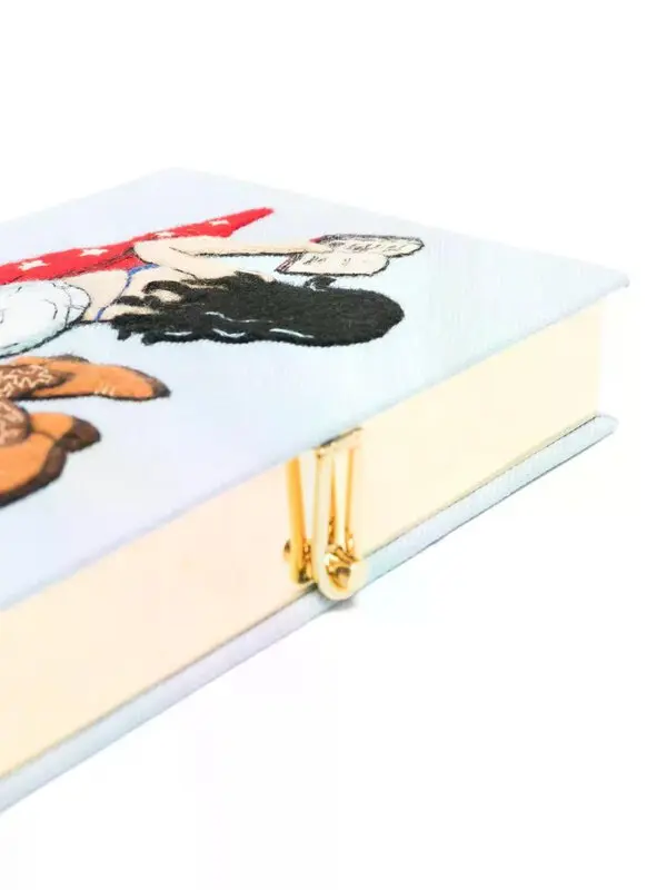 OLYMPIA LE-TAN Embroidered Book Clutch