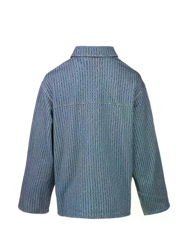 Rag & Bone Miramar Terry Shirt - Blue