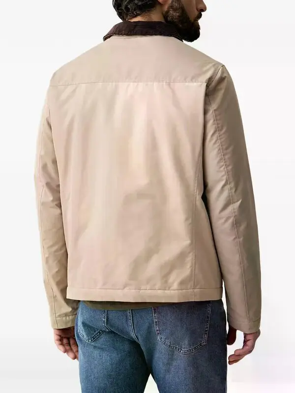 JOOP! Corduroy Collar Zip-up Jacket
