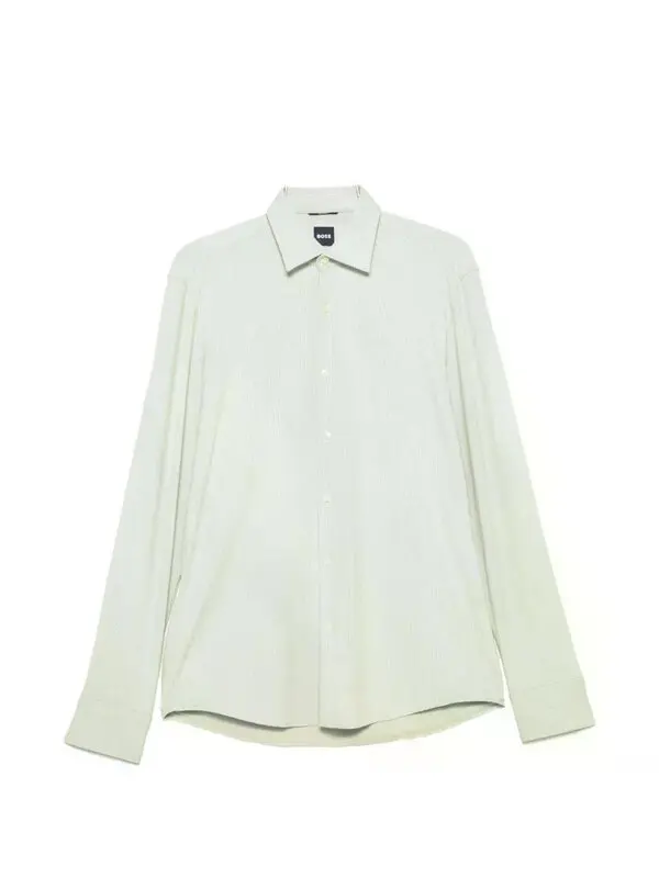 BOSS Micro-stripe Long-sleeve Shirt