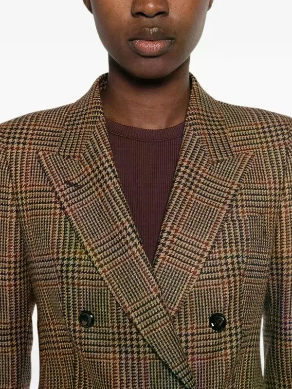 Tagliatore Double-breasted Check-pattern Jacket